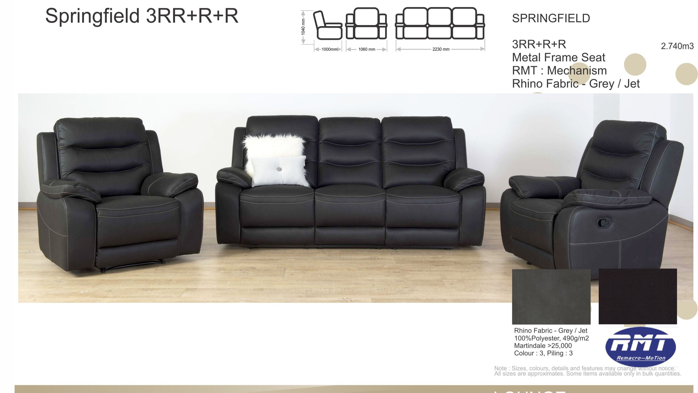 Springfield Recliner Lounge | Premium Comfort Chair Brisbane