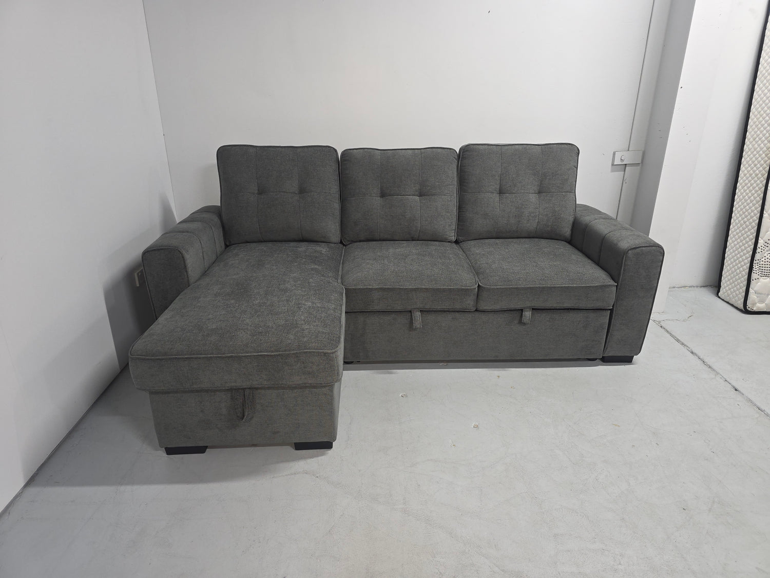 Hobart Corner Lounge with Storage Chaise | Space-Saving Comfort